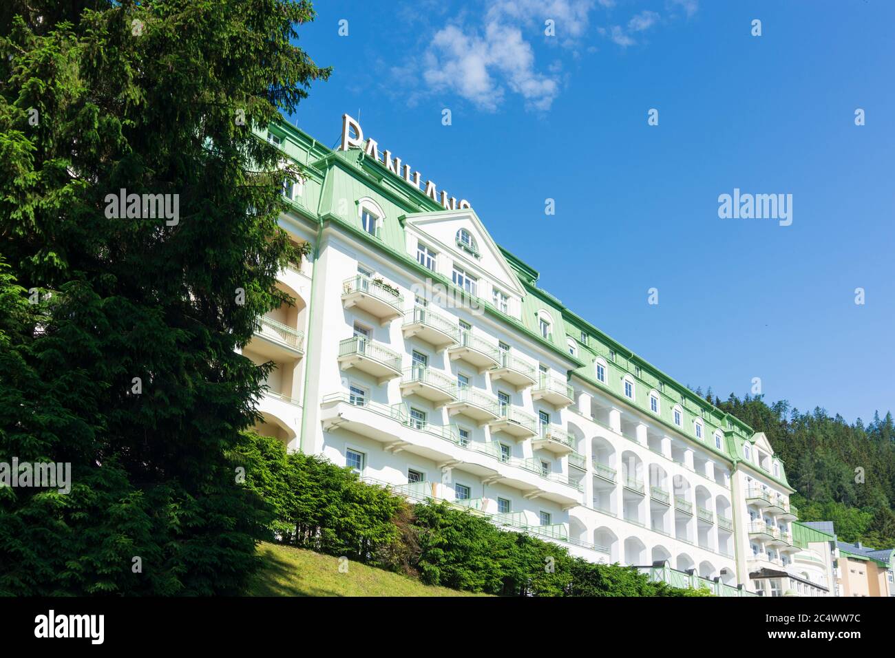 Semmering: hotel Panhans in Wiener Alpen, Alps, Niederösterreich, Lower ...
