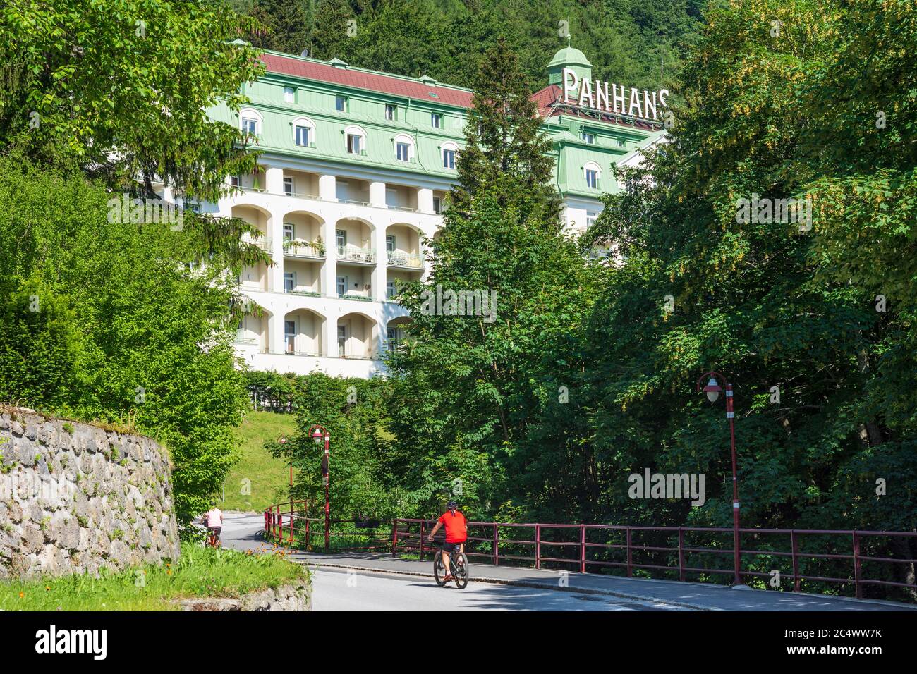 Semmering: hotel Panhans in Wiener Alpen, Alps, Niederösterreich, Lower ...