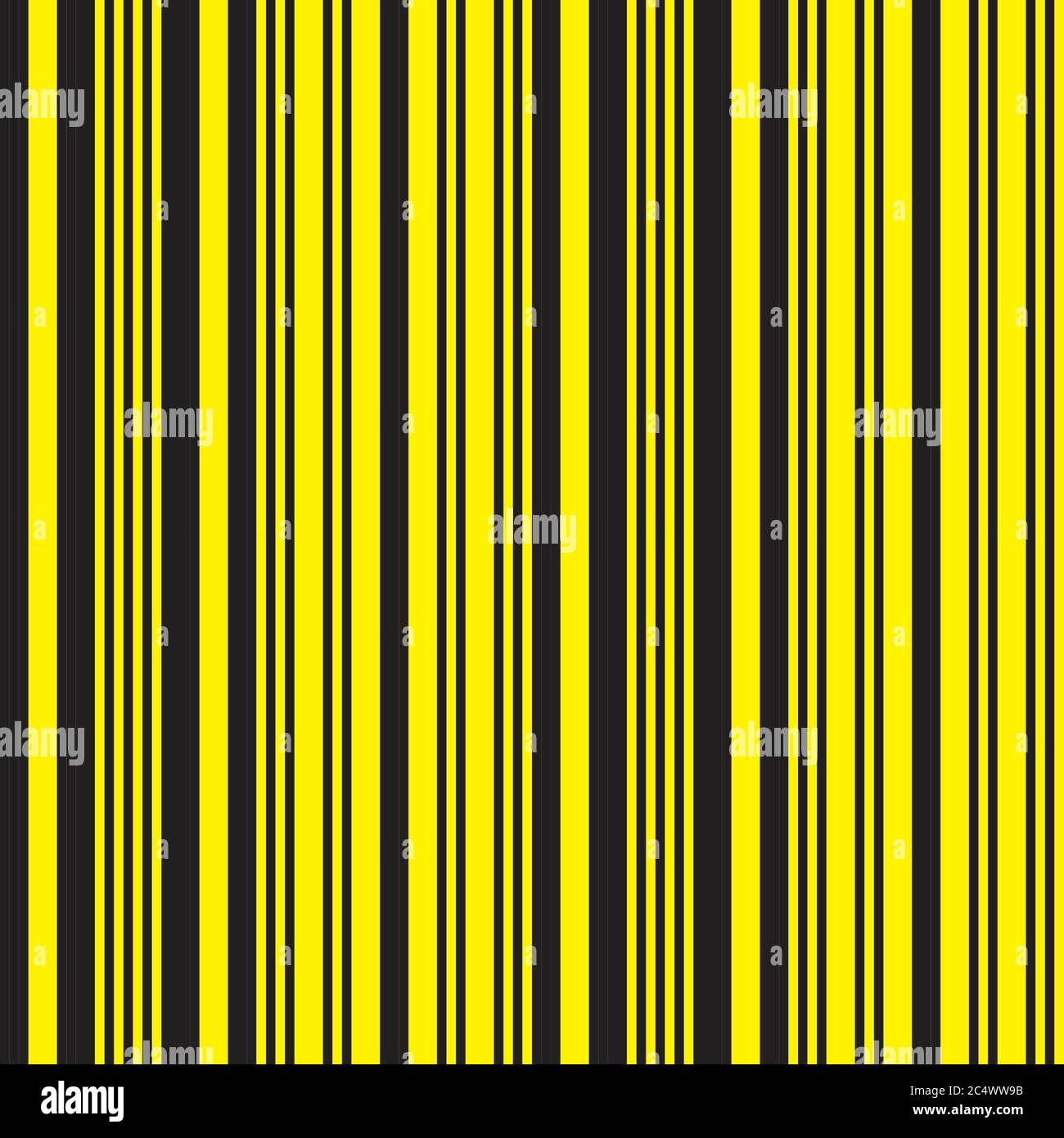 Yellow vertical striped seamless pattern background suitable for ...