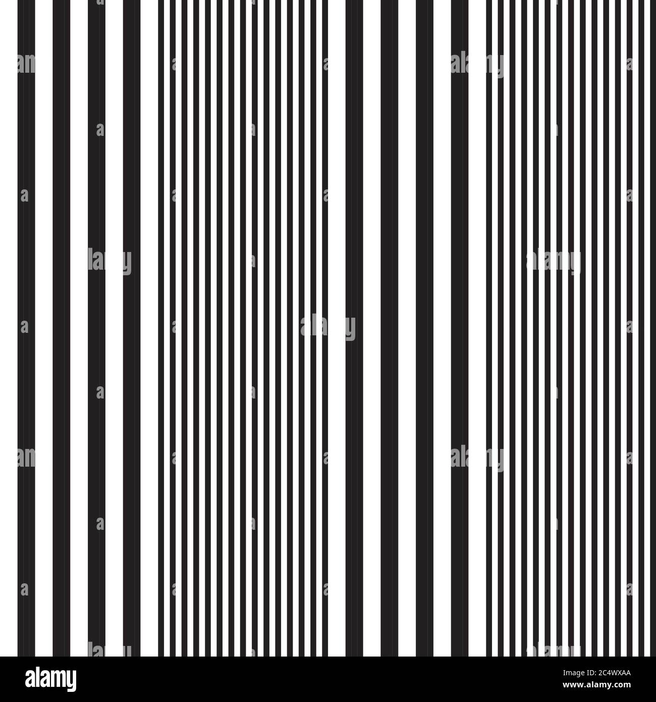Black and white vertical striped seamless pattern background suitable ...
