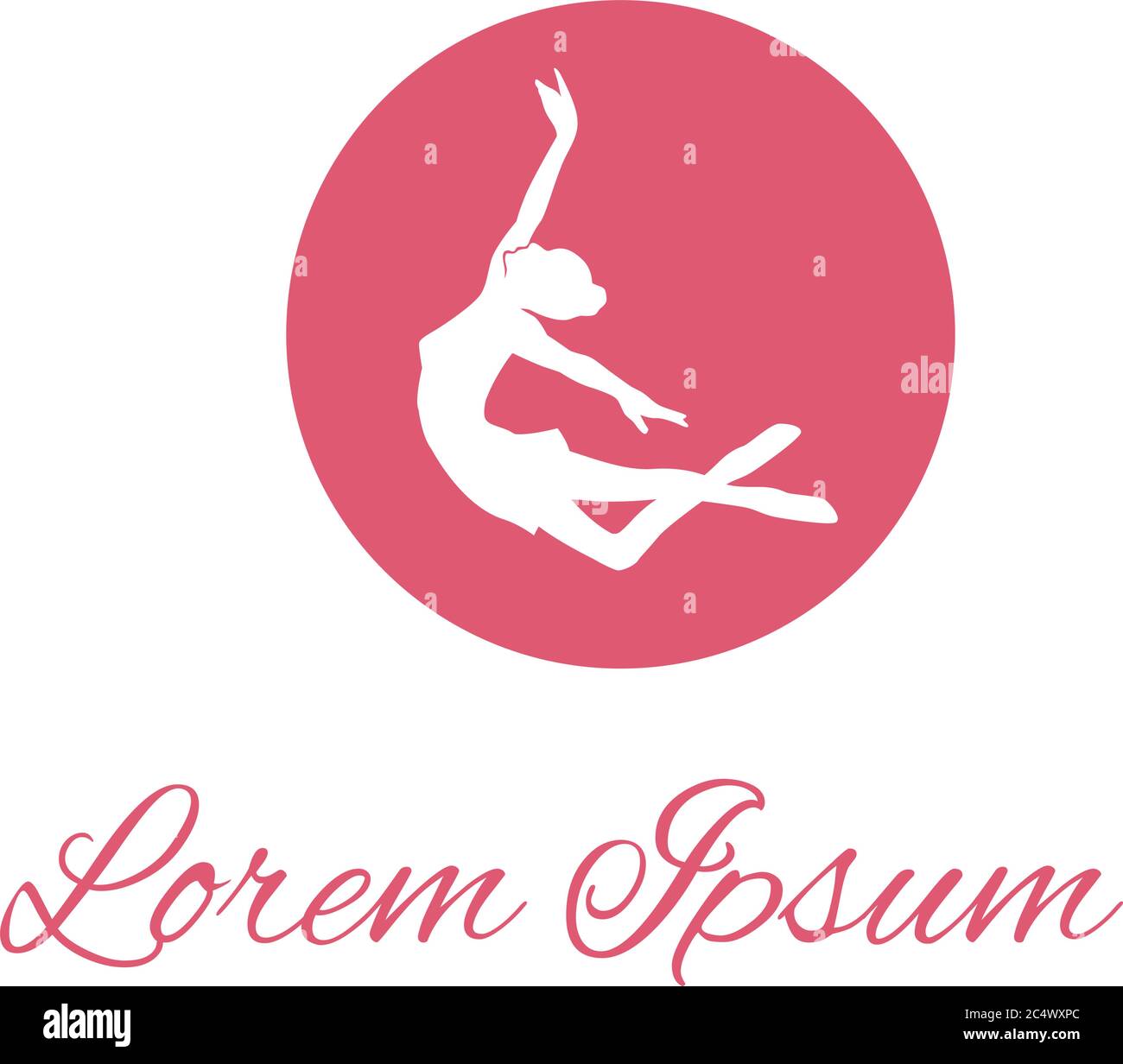ballerina, vector graphic design element Stock Vector Image & Art - Alamy