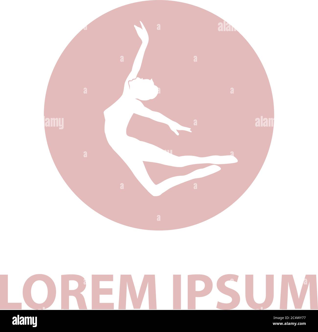 ballerina, vector graphic design element Stock Vector Image & Art - Alamy