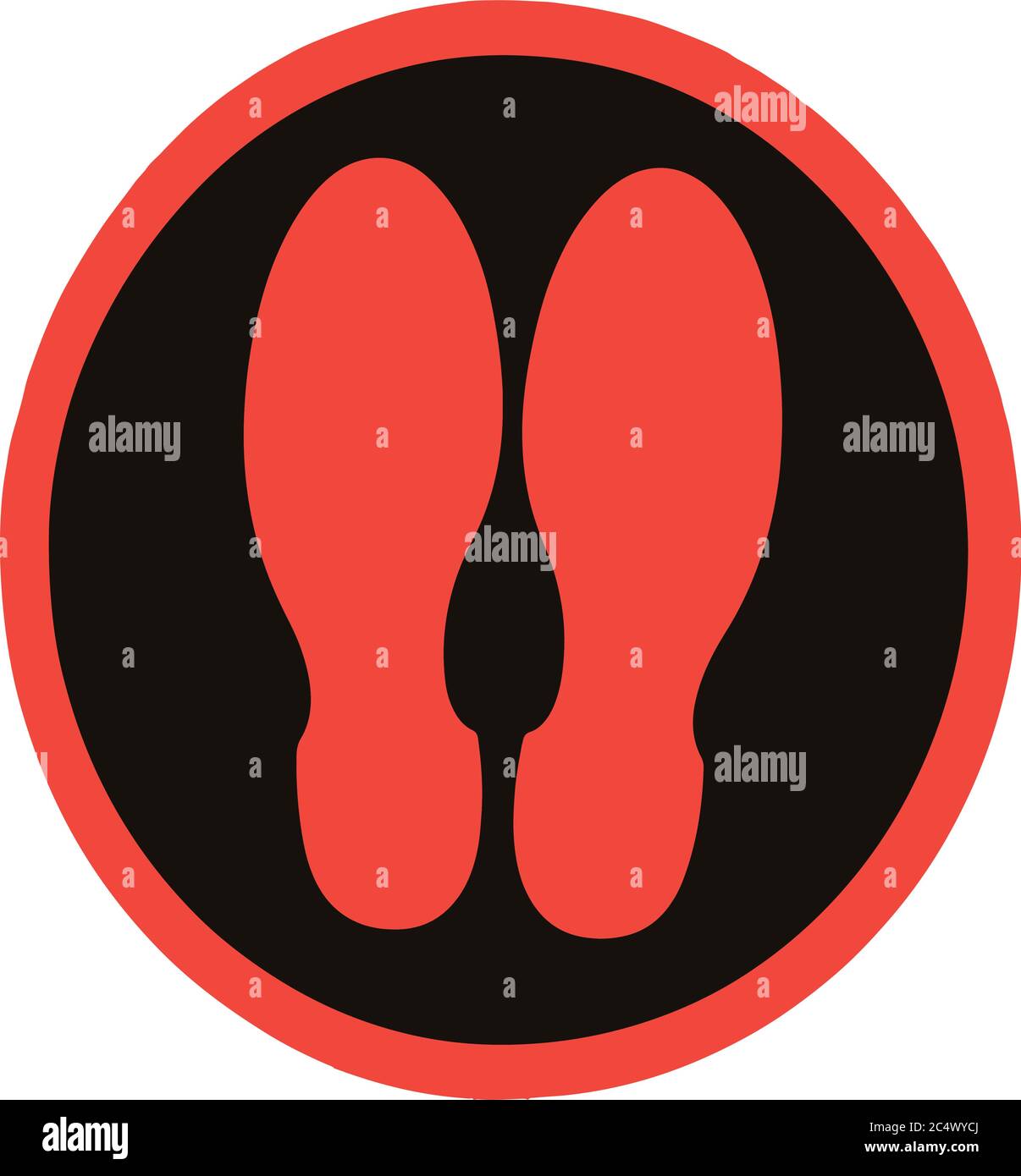 Animal and human prints Stock Vector Images - Alamy