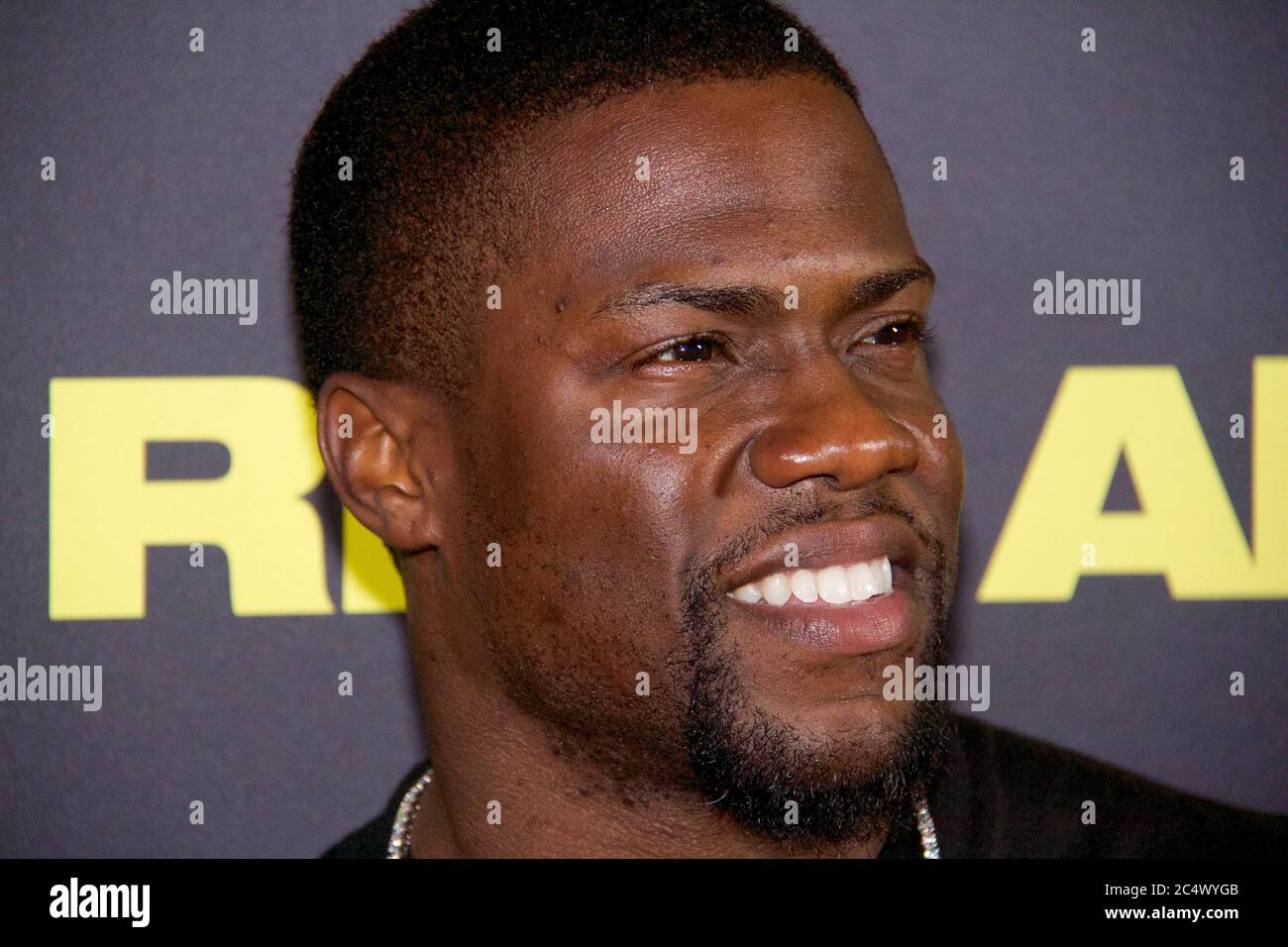 Kevin Hart on the red carpet at an exclusive preview screening of new ...