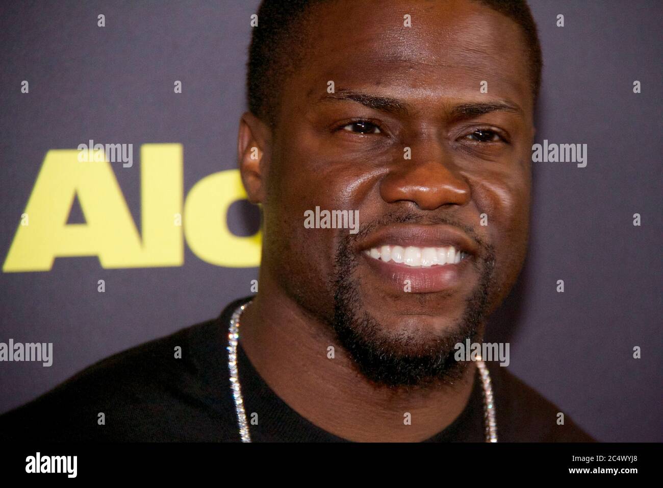Kevin Hart on the red carpet at an exclusive preview screening of new ...