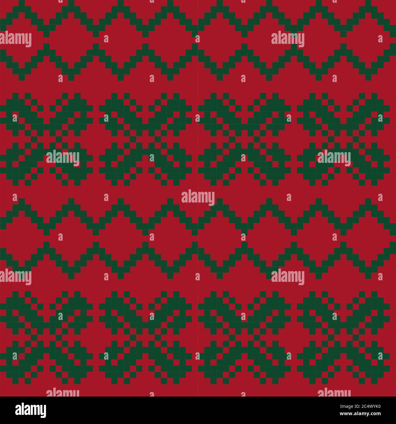 Christmas fair isle pattern background for fashion textiles, knitwear ...