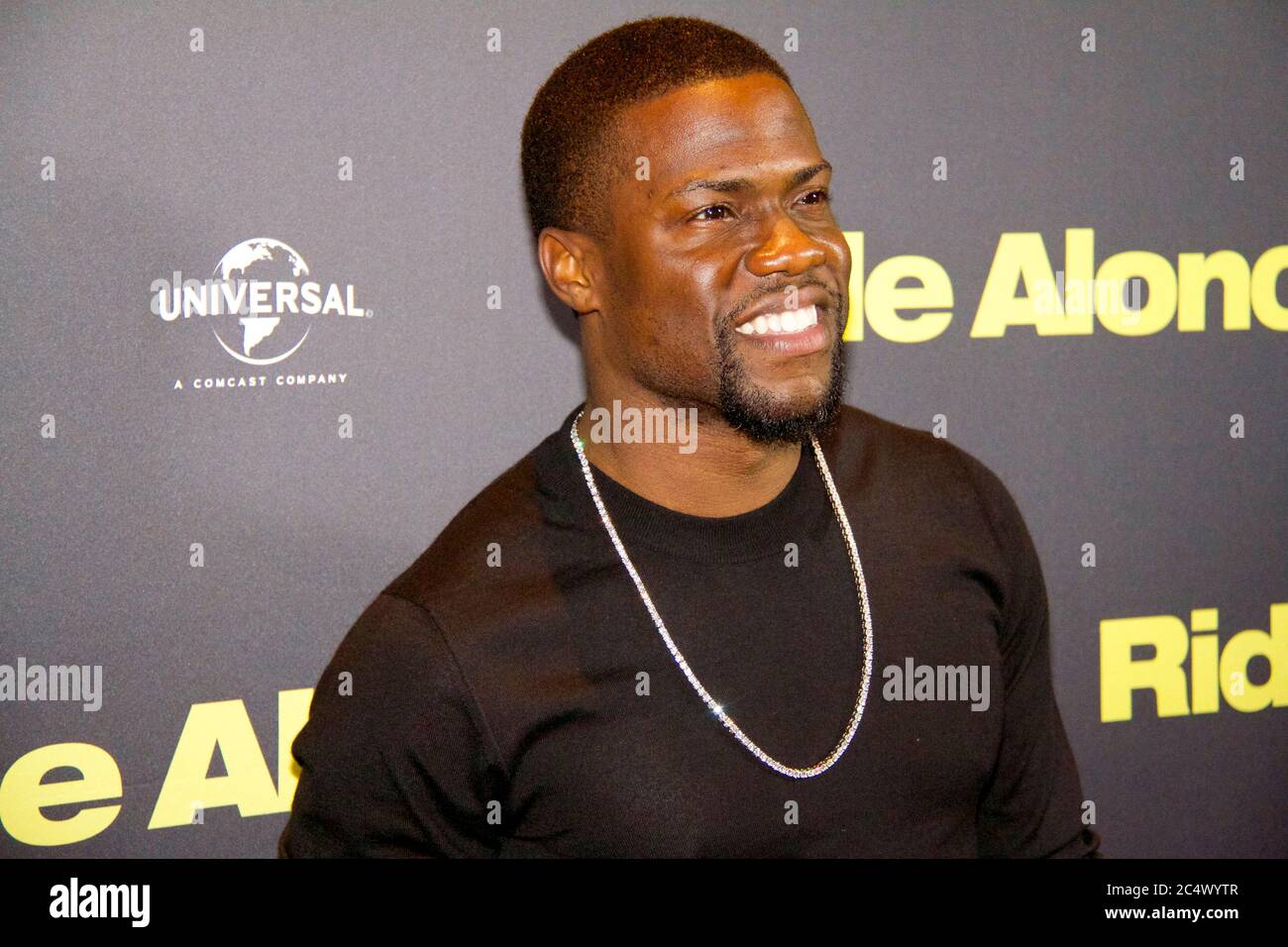 Kevin Hart on the red carpet at an exclusive preview screening of new ...