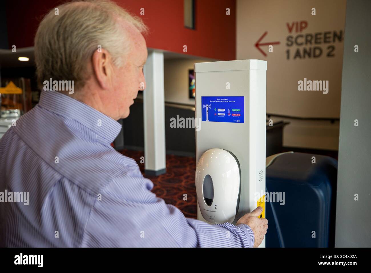 Michael McAdam, managing director of Movie House Cinemas in Northern ...