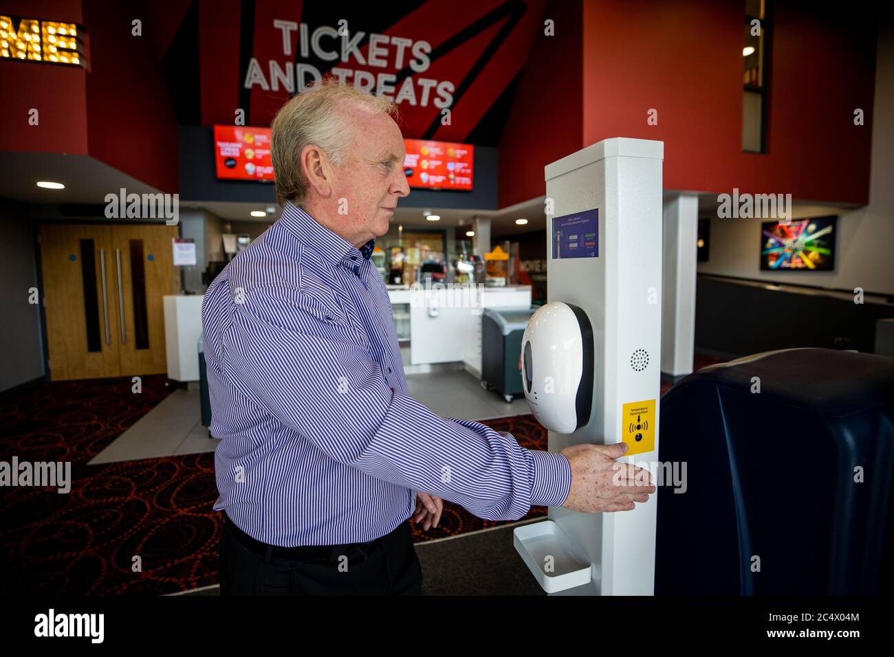 Michael McAdam, managing director of Movie House Cinemas in Northern ...
