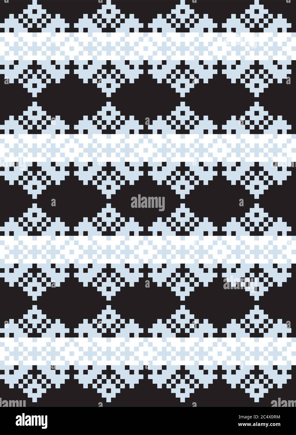 Christmas fair isle pattern background for fashion textiles, knitwear ...