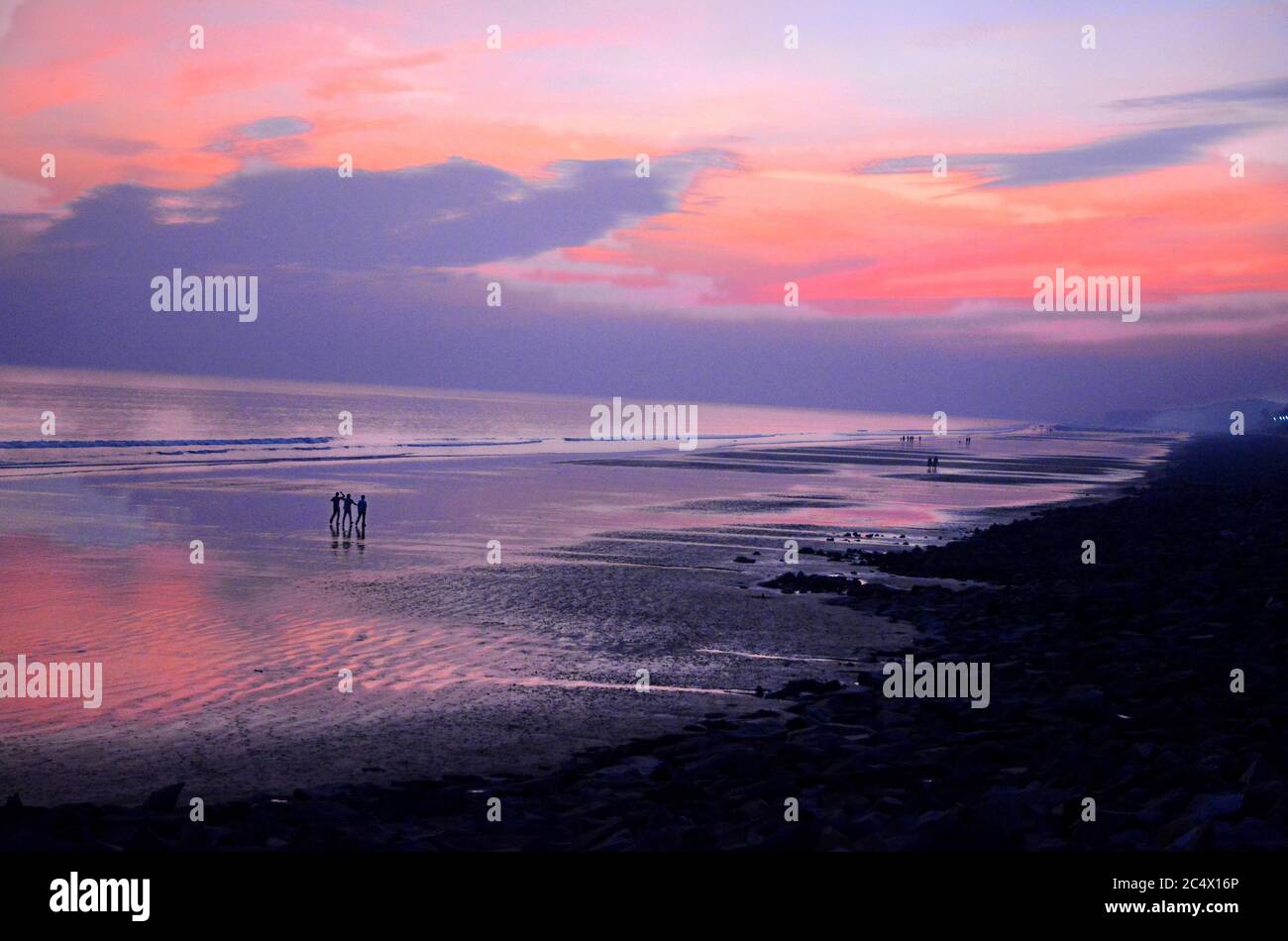 Amazing beauty of the sea sight area at Digha, West Benga in India ...