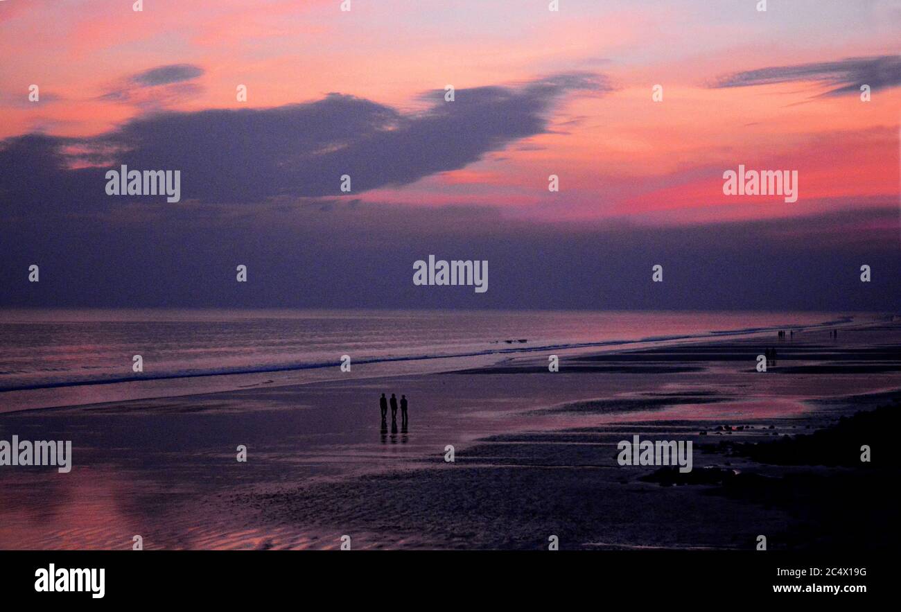 Amazing beauty of the sea sight area at Digha, West Benga in India ...
