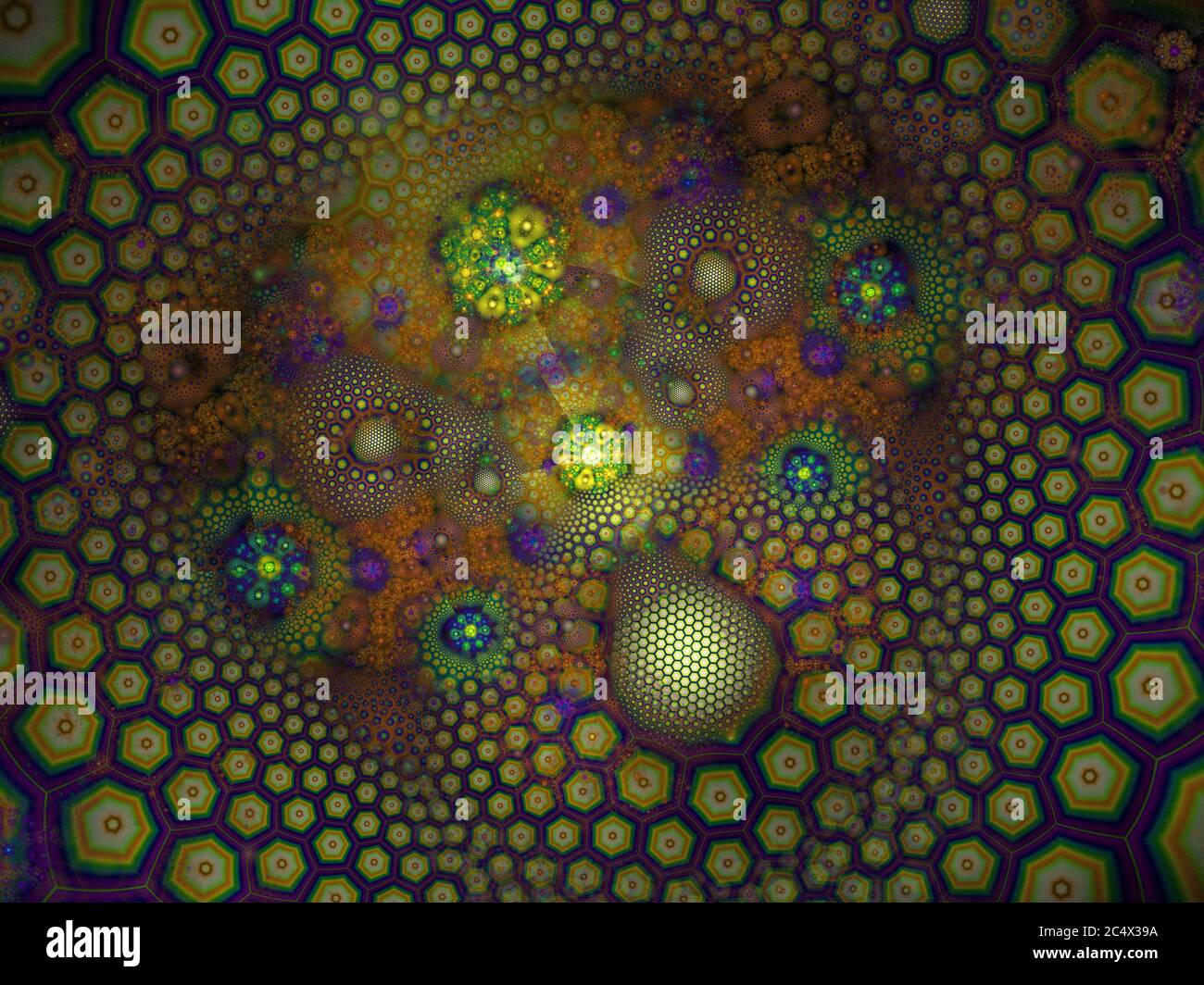 Complex Fractal Art Stock Photo - Alamy