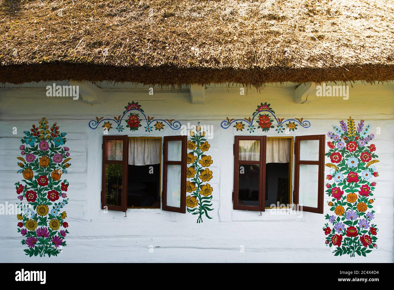 Painted village zalipie poland hi-res stock photography and images - Alamy