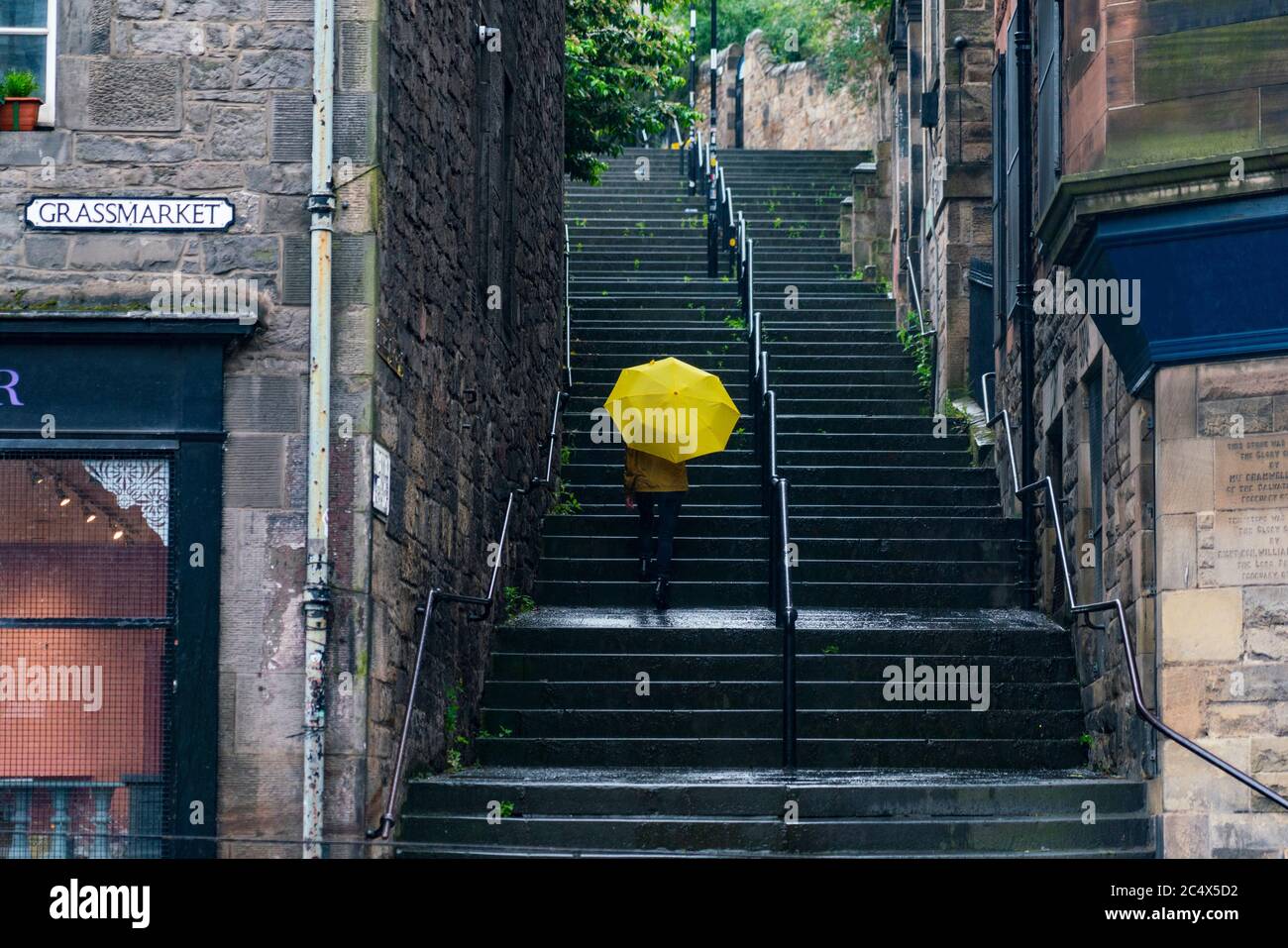 Jean brodie steps edinburgh hi-res stock photography and images - Alamy