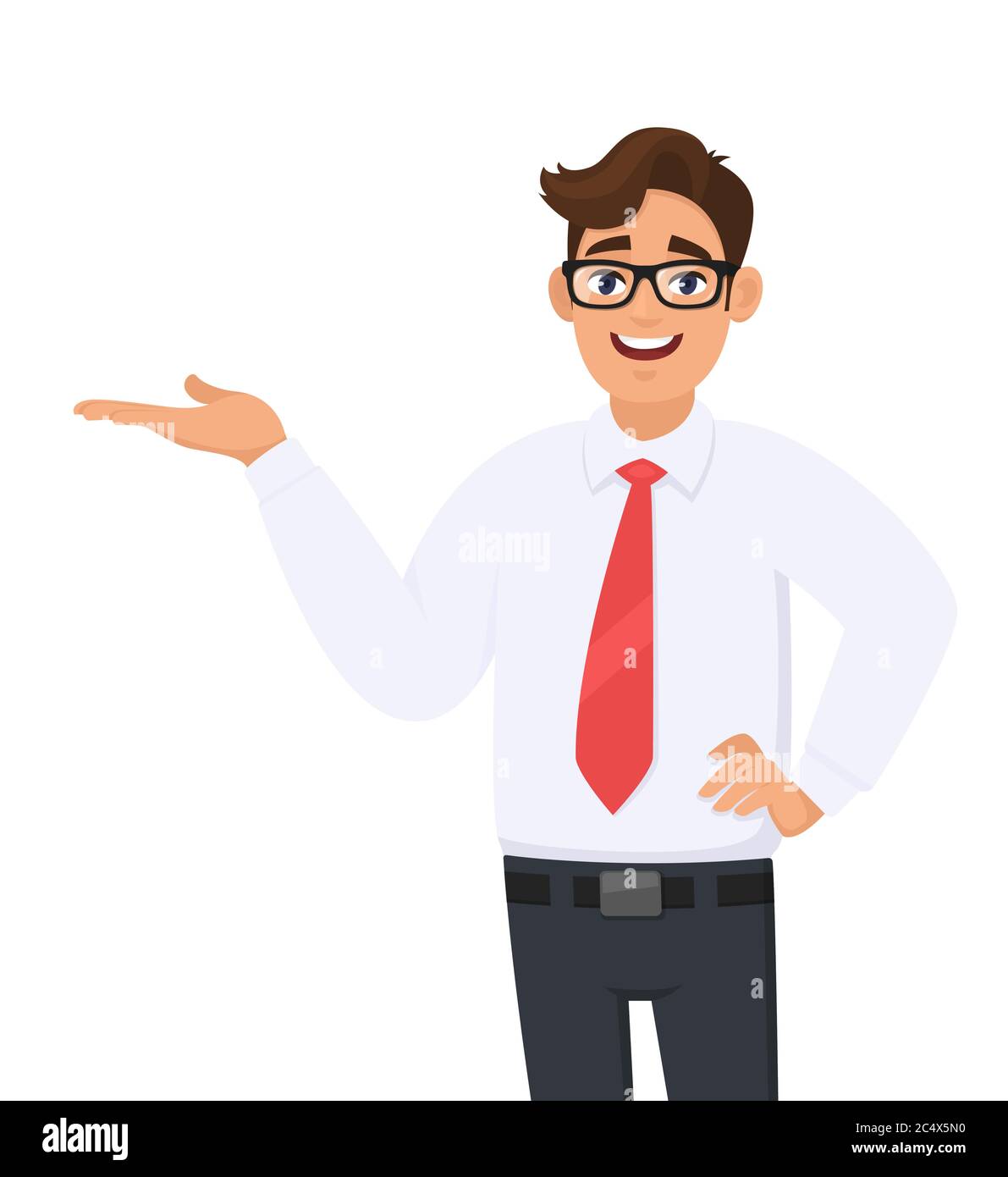 Man hand glass red Stock Vector Images - Alamy