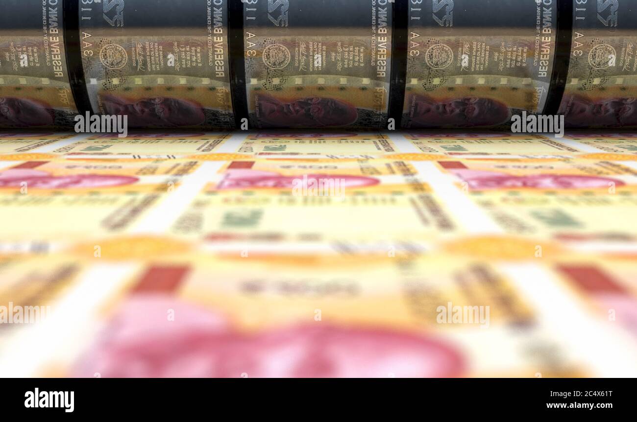 Indian rupee notes hi-res stock photography and images - Alamy