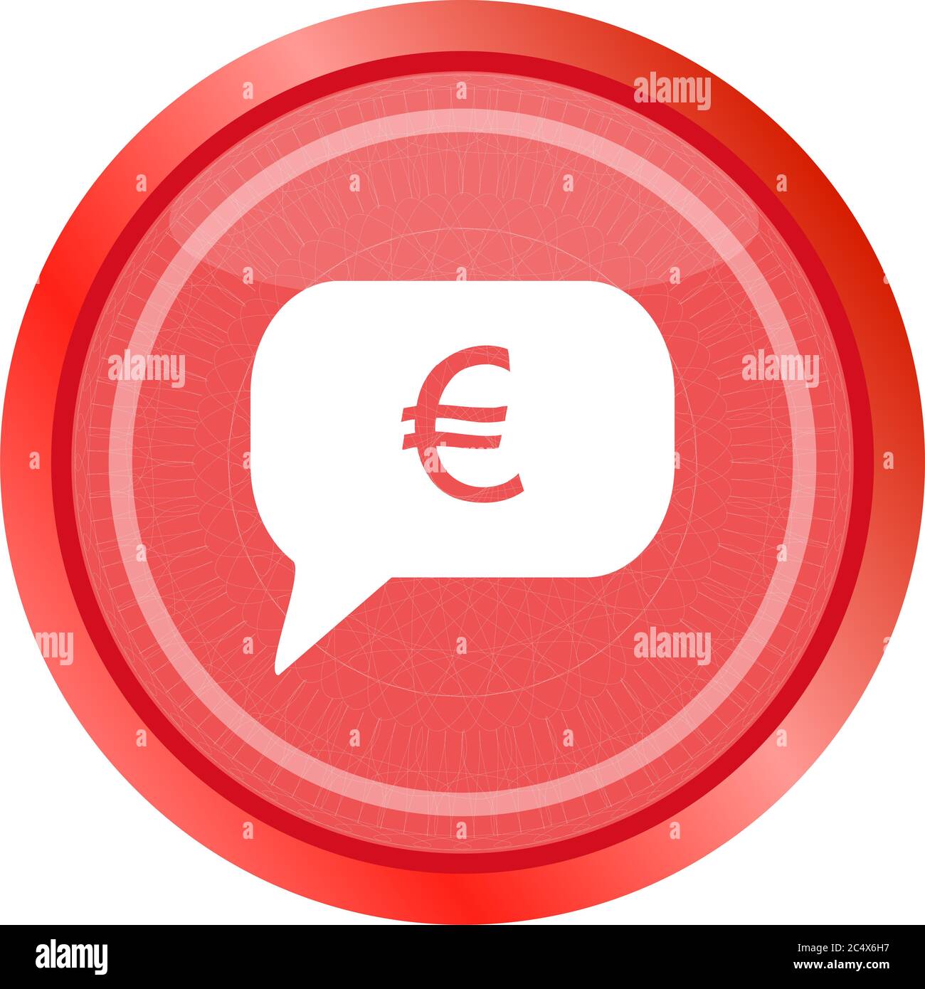 web icon on cloud with euro eur money sign button Stock Photo - Alamy
