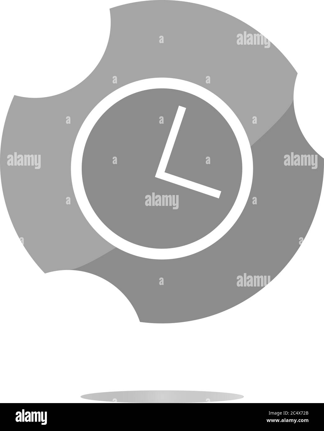 History icon . Trendy flat style sign isolated on white background ...