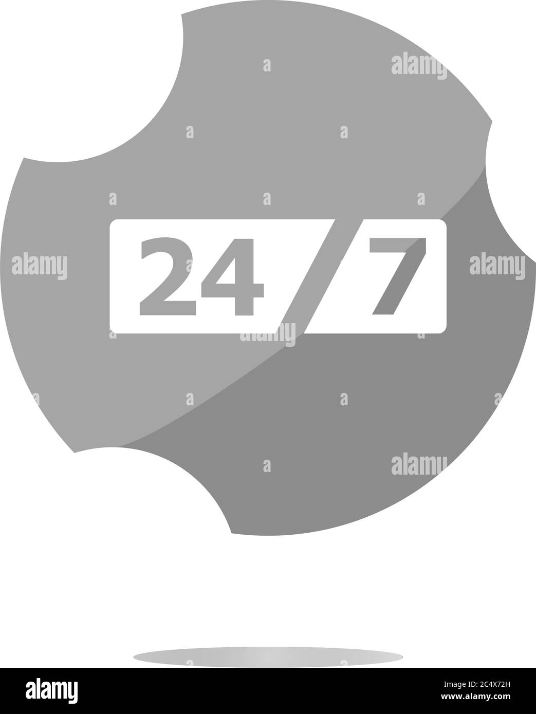 Open 7 days week sign Black and White Stock Photos & Images - Alamy