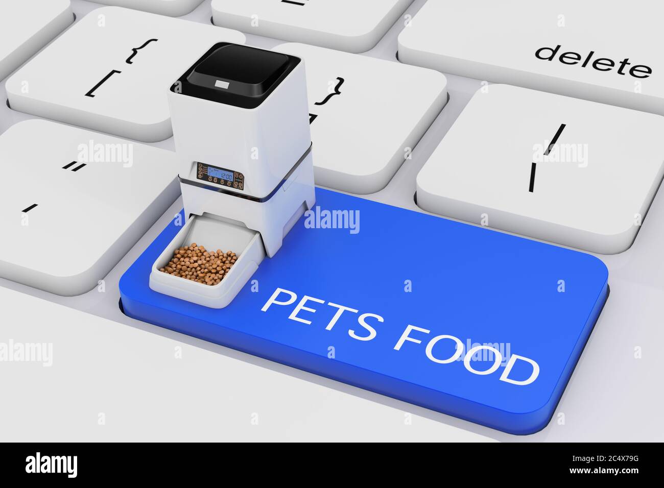 Automatic Electronic Digital Pet Dry Food Storage Meal Feeder Dispenser ...