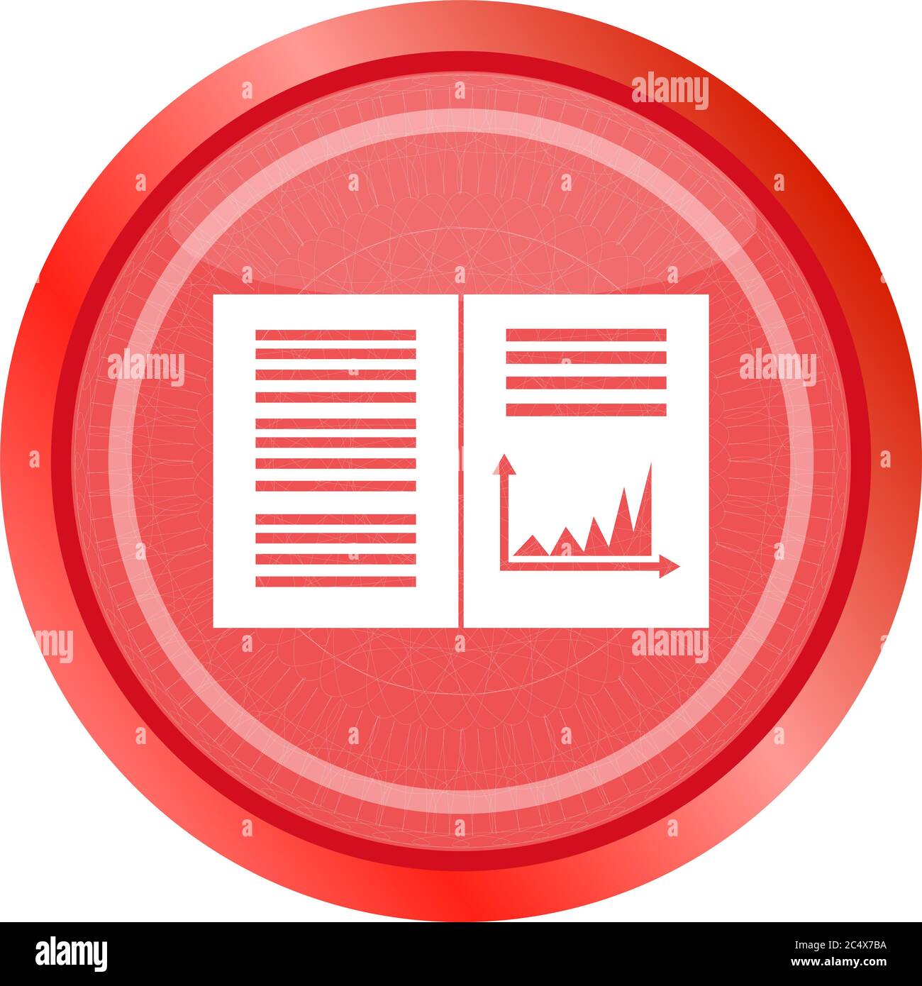 Text File Sign Icon Add File Document With Chart Symbol Accounting
