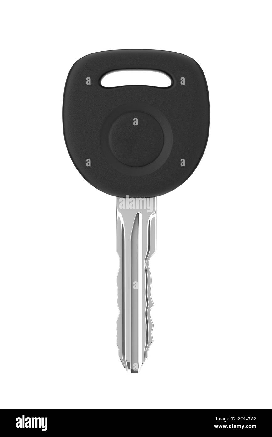 Modern Car Key on a white background. 3d Rendering Stock Photo - Alamy