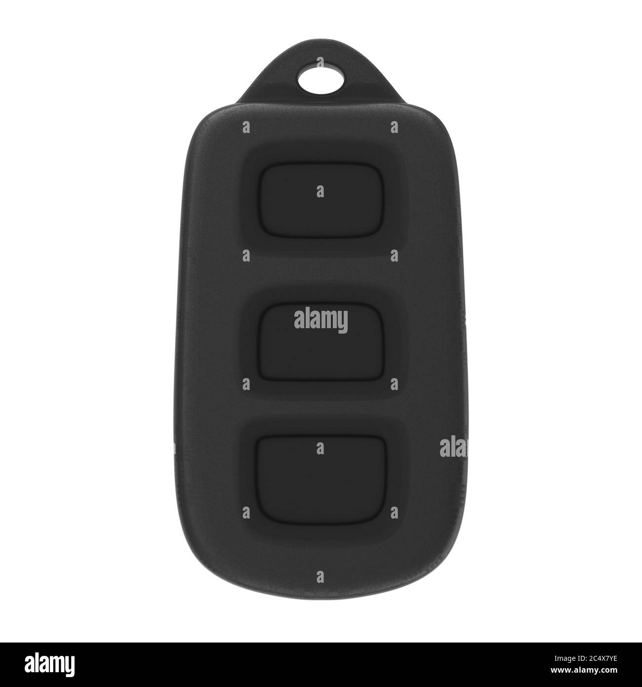 Car Alarm Remote Control on a white background. 3d Rendering Stock ...