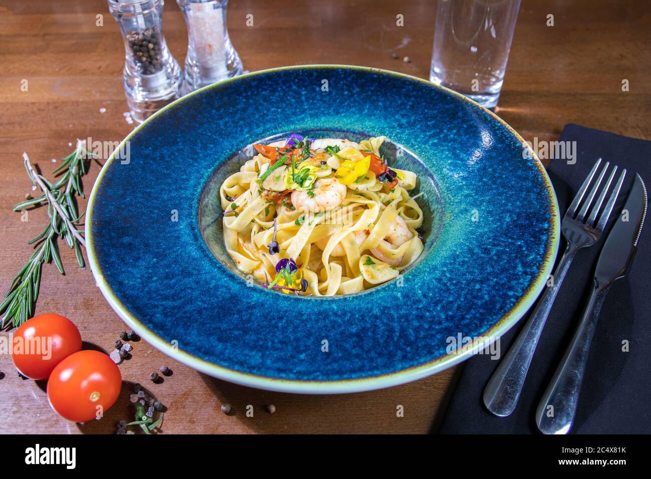 Closeup delicious pasta dish hi-res stock photography and images - Alamy