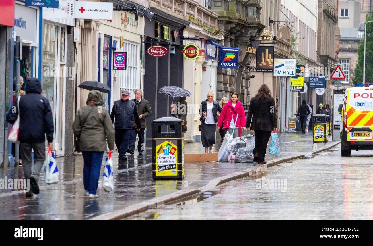Dundee, Tayside, Scotland, UK. 29th June, 2020. UK Weather: Unsettled ...
