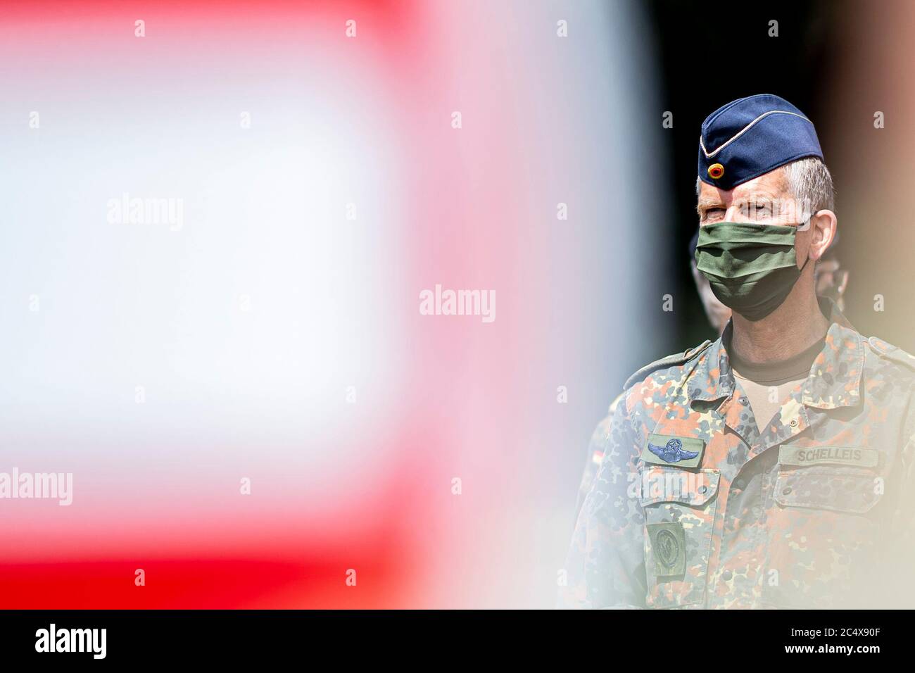 29 June 2020, North Rhine-Westphalia, Rheda-Wiedenbrück: Lieutenant ...