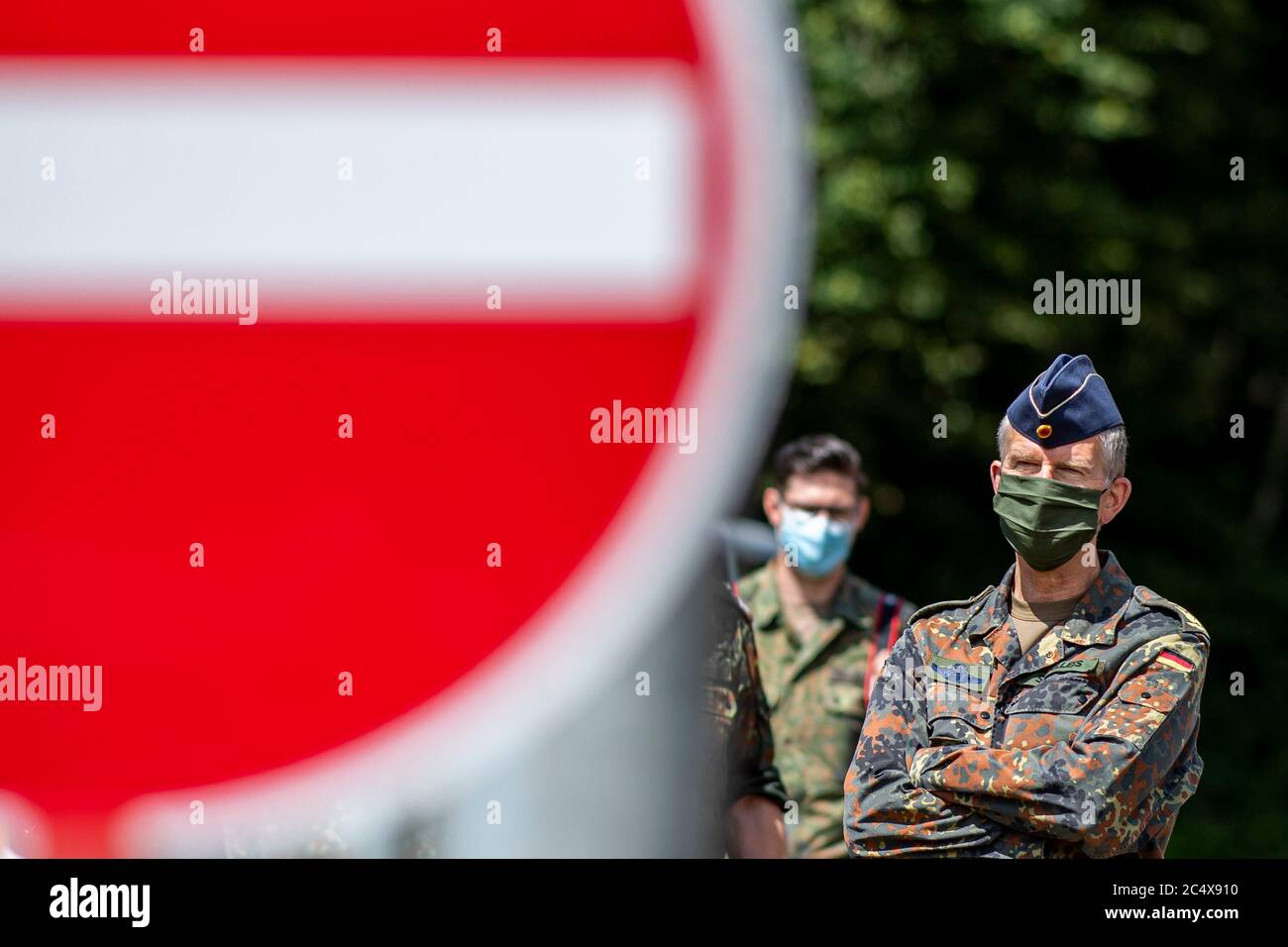 29 June 2020, North Rhine-Westphalia, Rheda-Wiedenbrück: Lieutenant ...