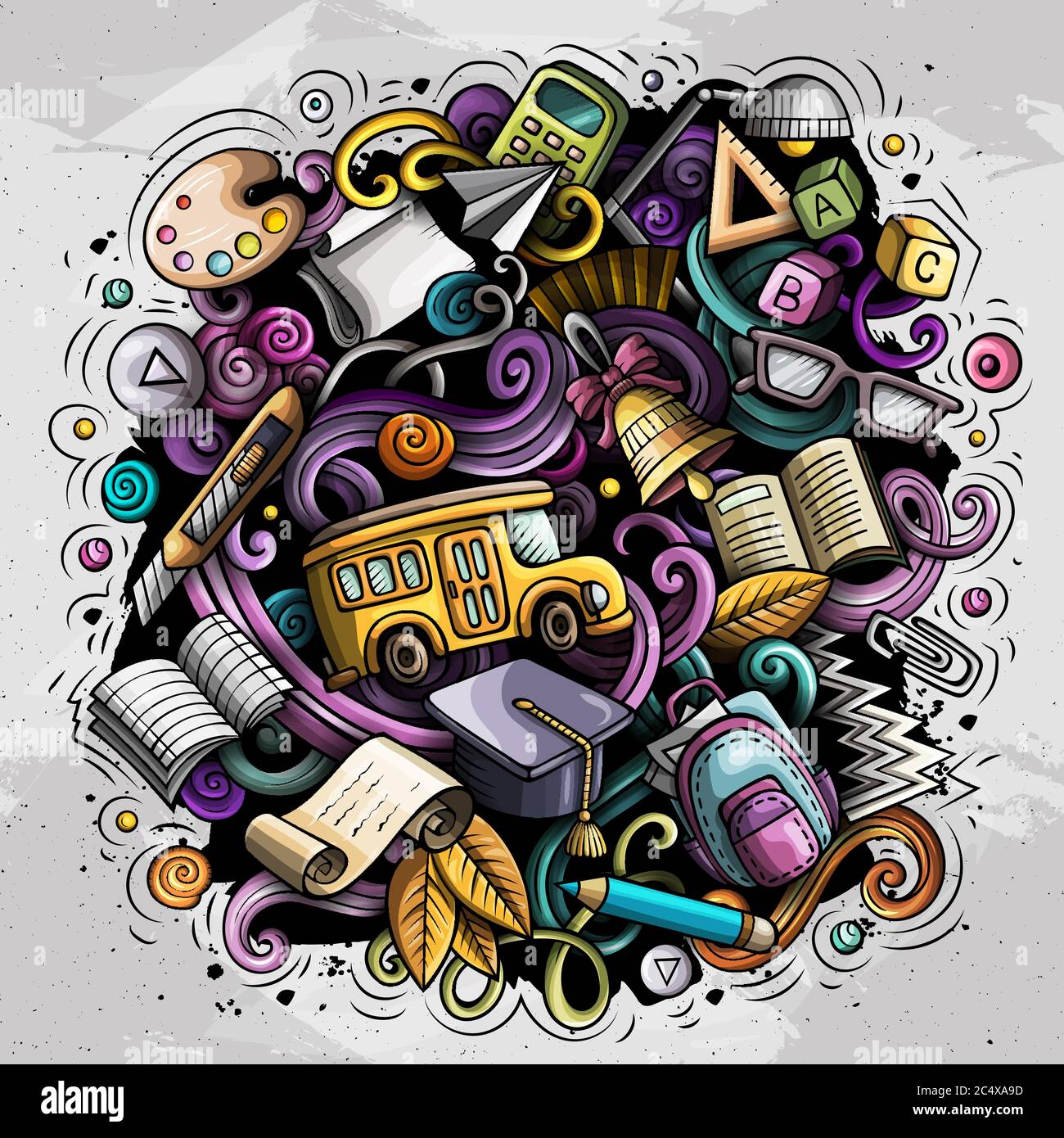 Colorful Cute Doodles