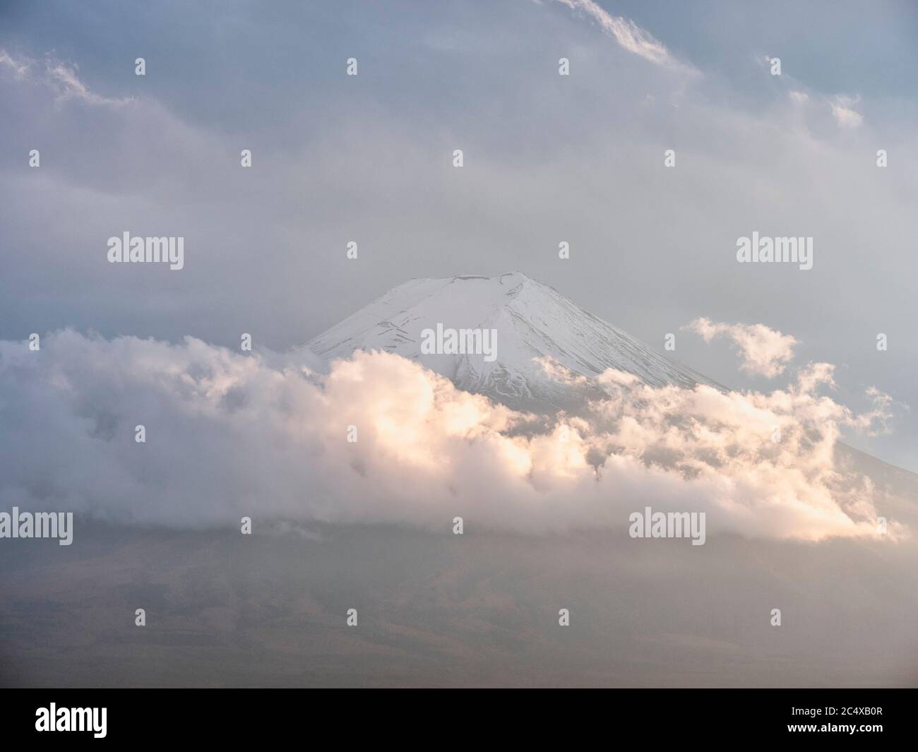 Mt. Fuji with Clouds Stock Photo - Alamy