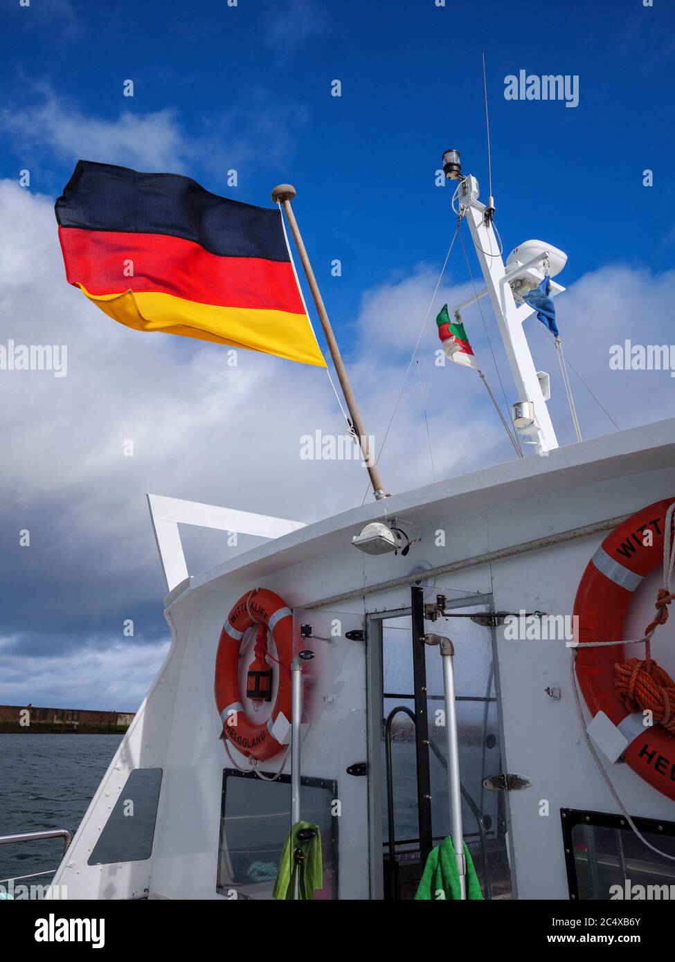 Helgoland flagge hi-res stock photography and images - Alamy