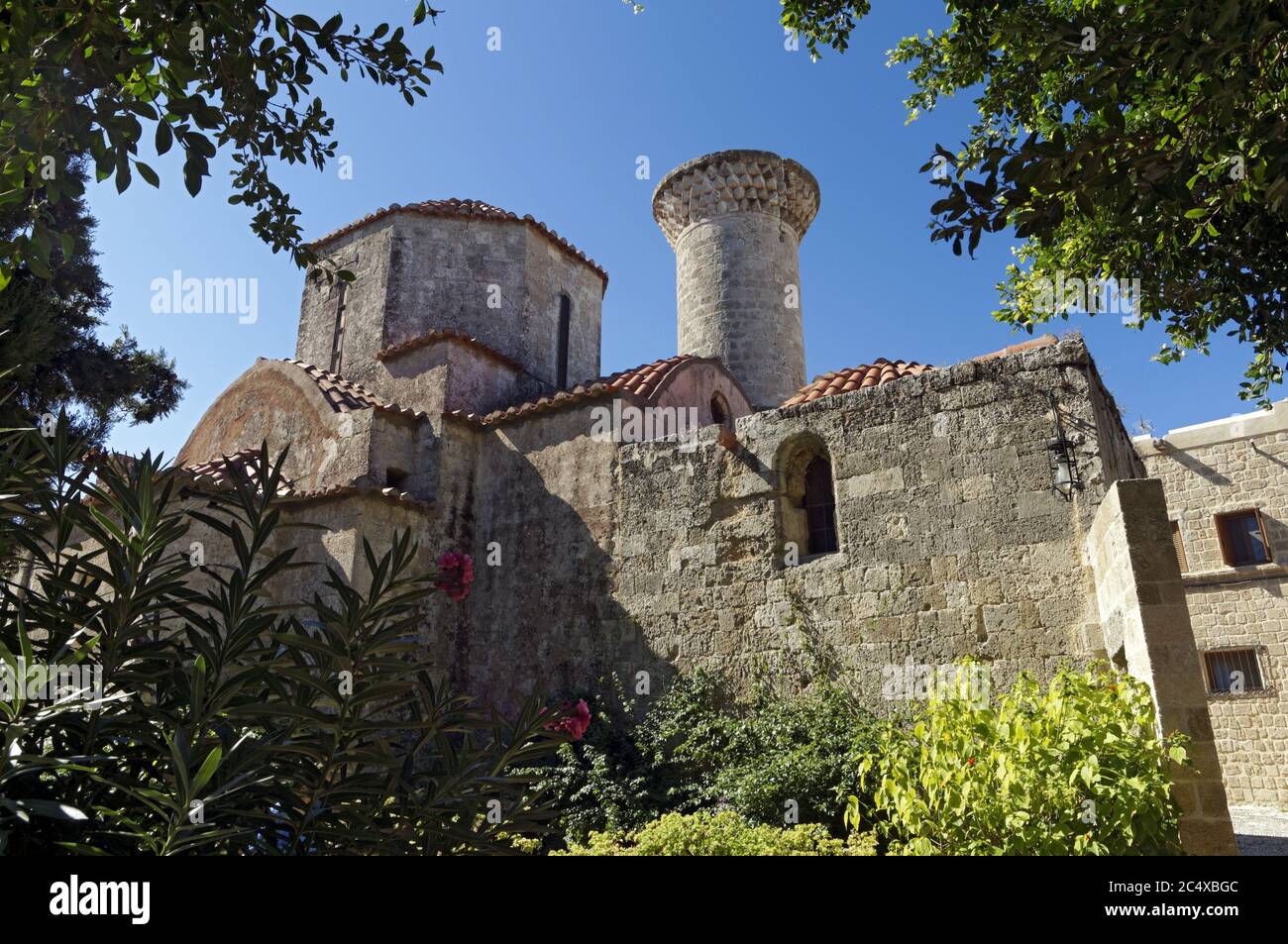 15th Century, Byzantine, Holy Trinity Church, Rhodes Old Town, Rhodes ...