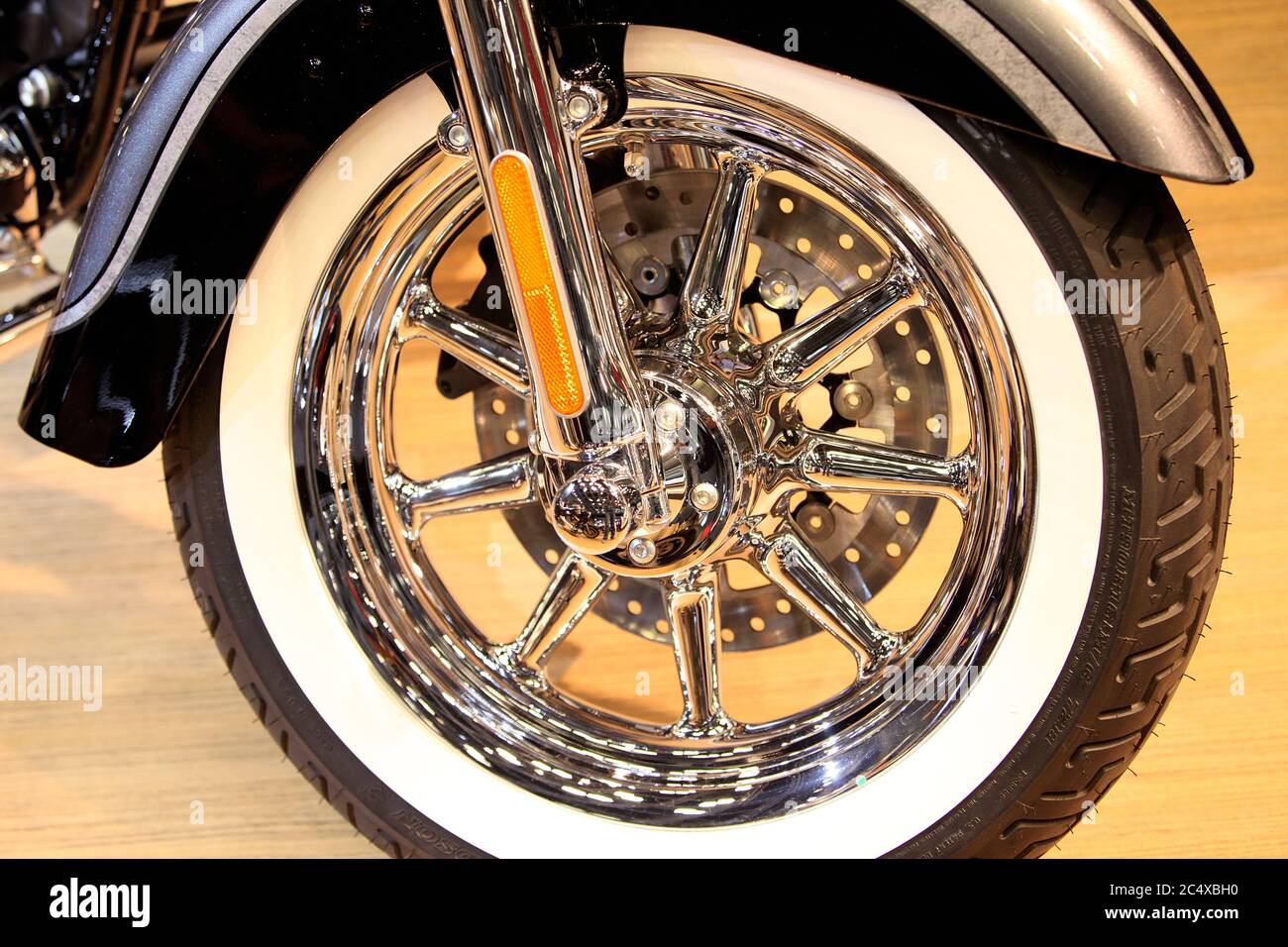 Harley diversion bike Stock Photo - Alamy