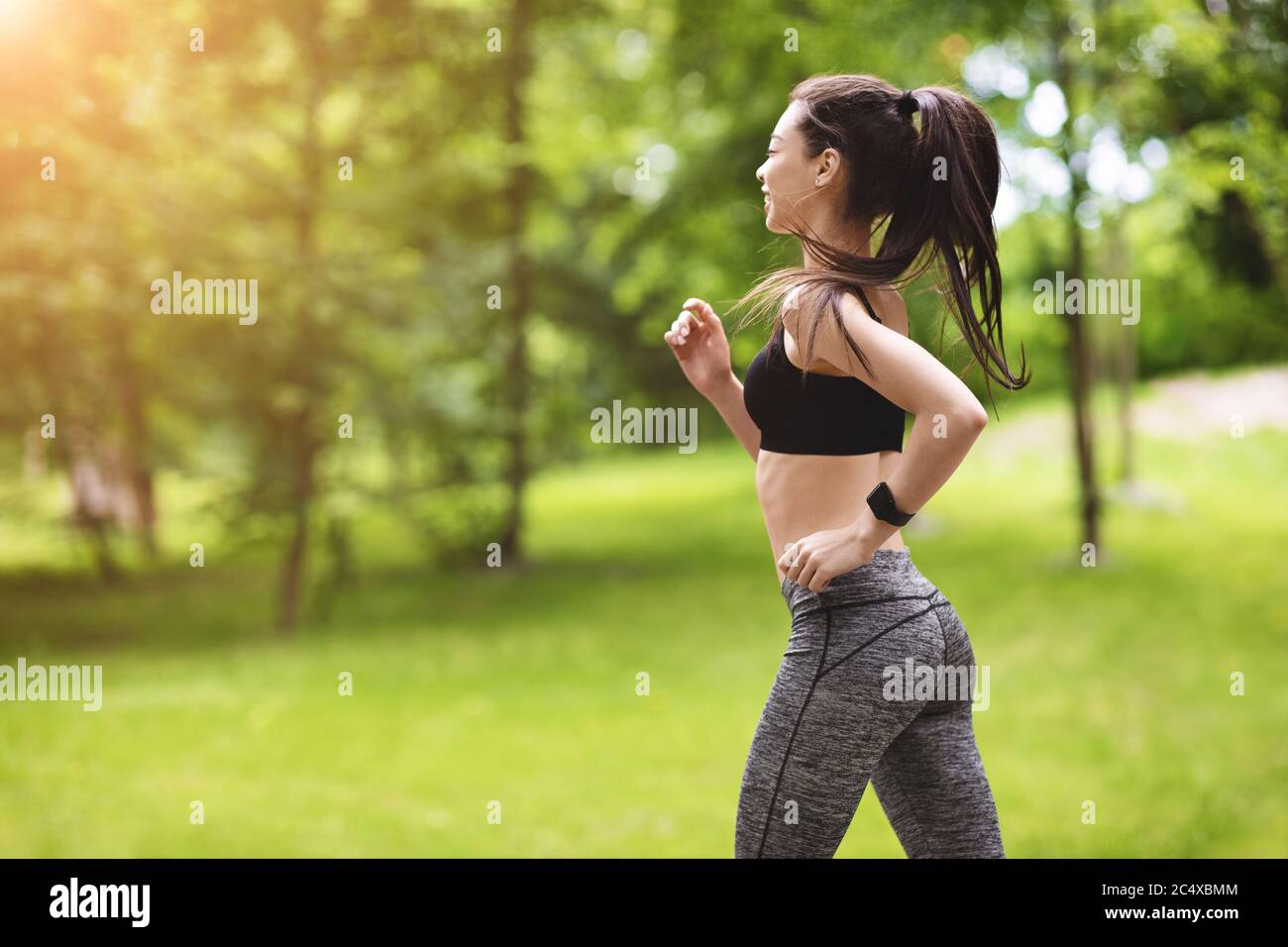Active asian girl hi-res stock photography and images - Alamy