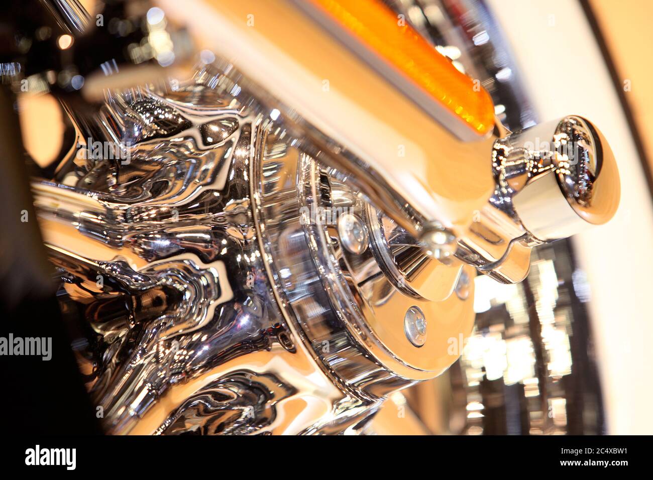 Harley diversion bike Stock Photo - Alamy