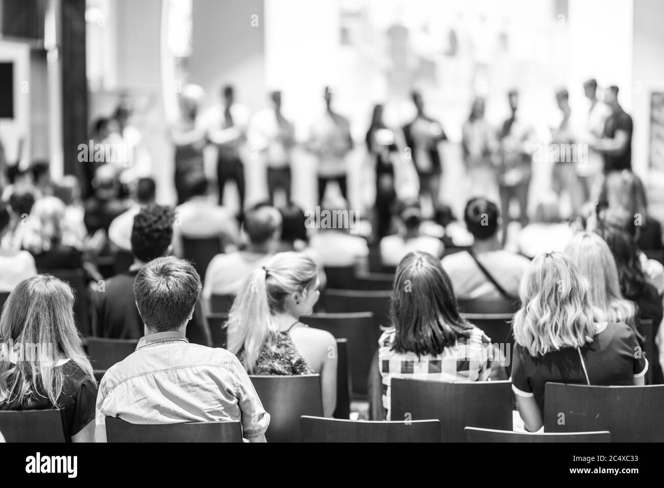 Stage manager Black and White Stock Photos & Images - Alamy