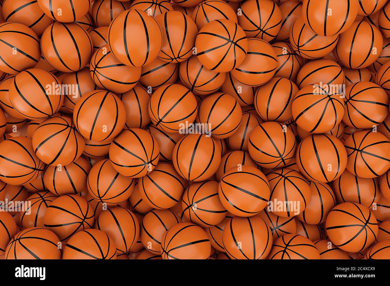Basketball Texture 3d