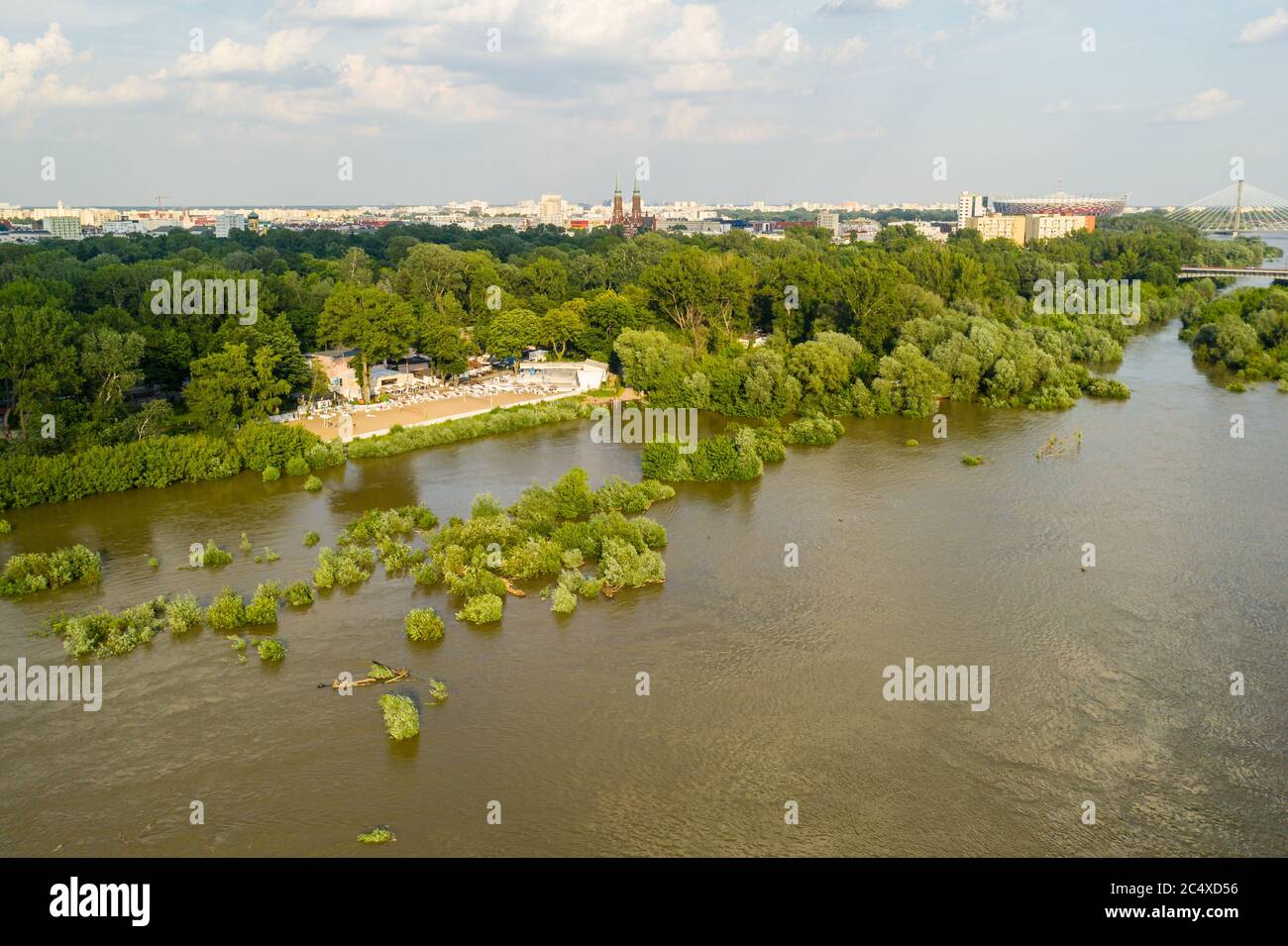 Warsaw vistula beach hi-res stock photography and images - Alamy