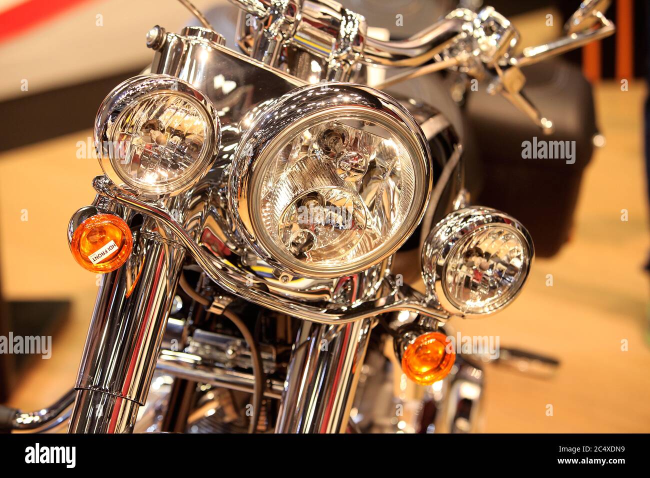 Harley diversion bike Stock Photo - Alamy
