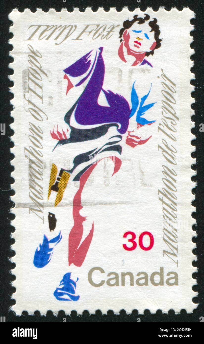 Terry fox stamp hi-res stock photography and images - Alamy