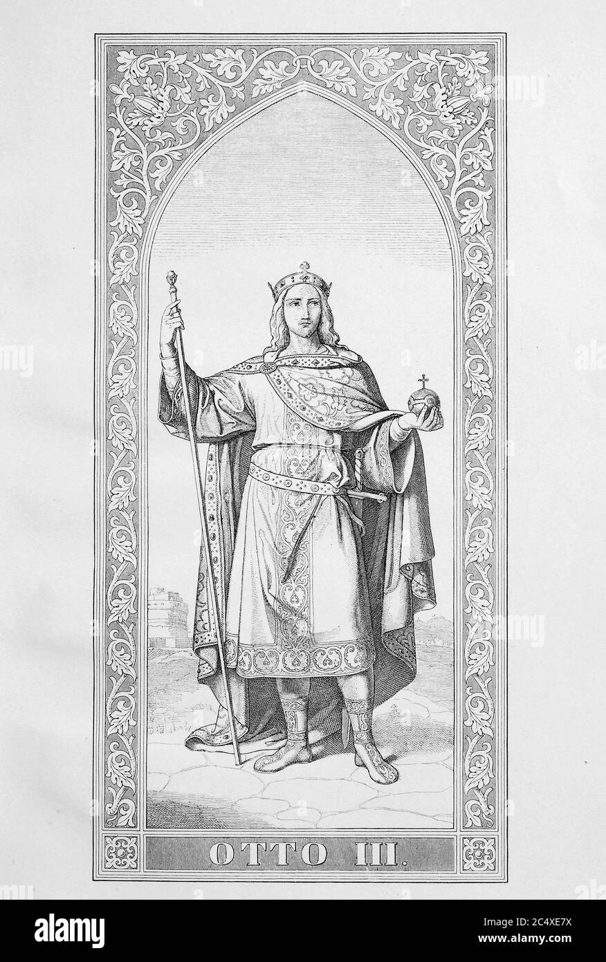 Otto III. (* July 980, † 24 January 1002) was of the house of the Ottos ...