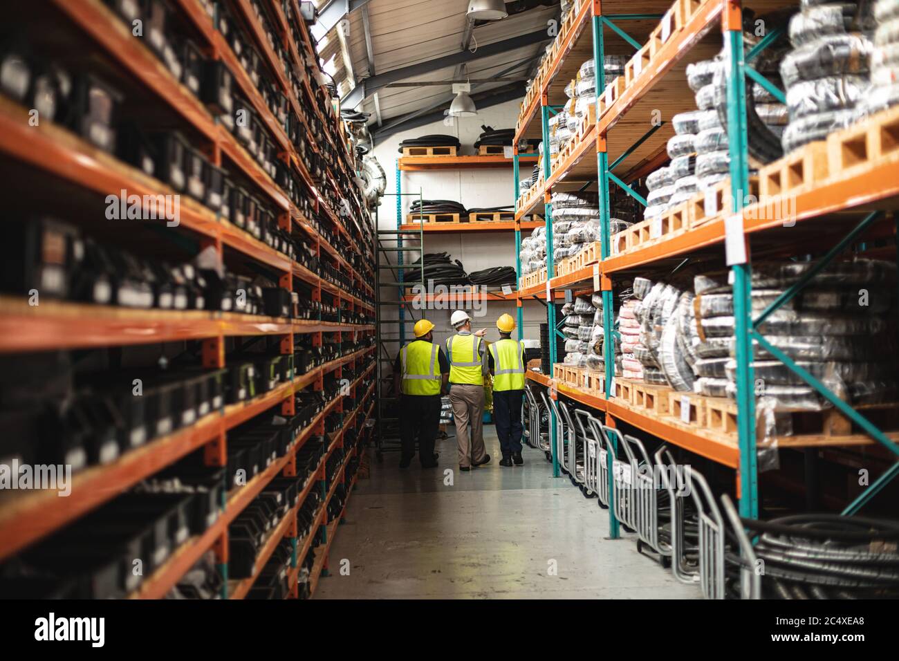 Industrial male workers hi-res stock photography and images - Alamy