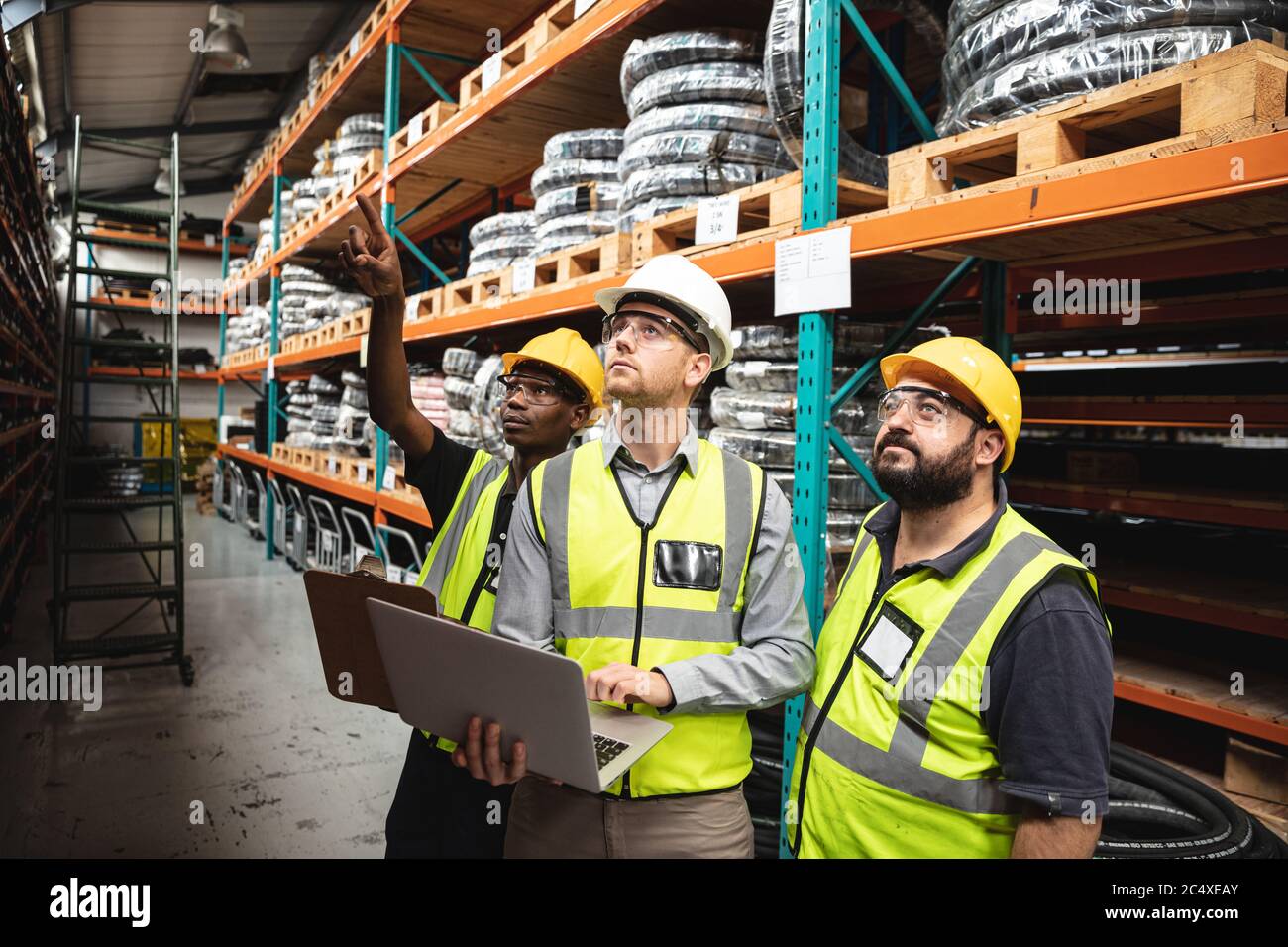 Male Factory Workers Caucasian Male Factory Worker At A Factory