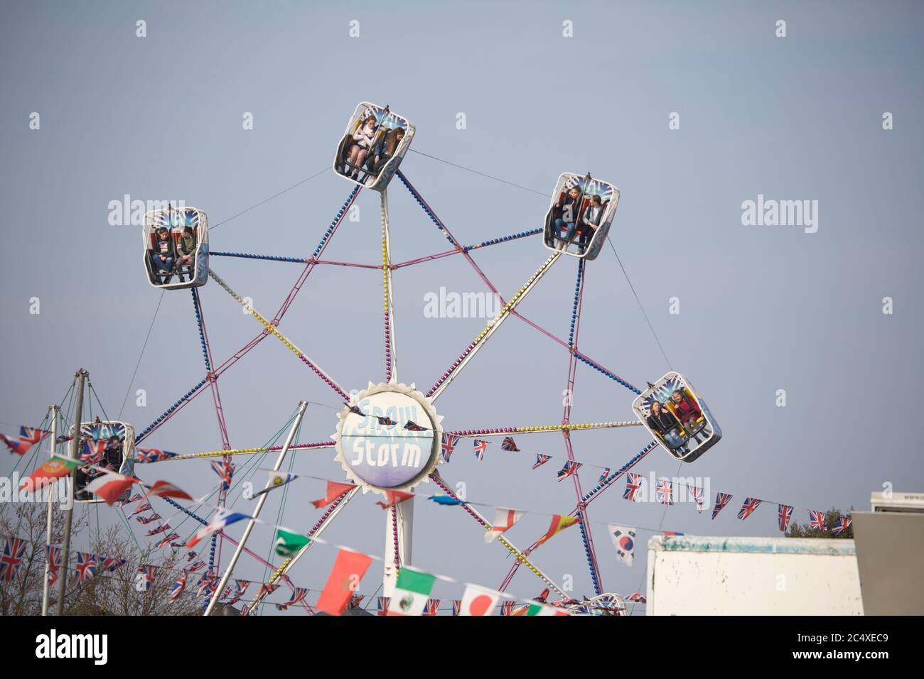 Amusement park ride, funfair ride, thrills and chills, adrenaline rush ...