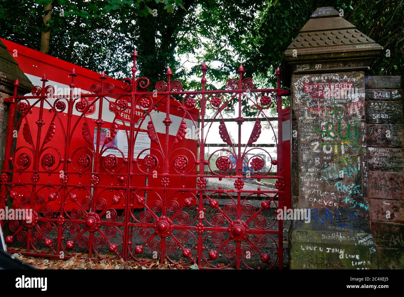 Liverpool Beatles Metal Gate The Beatles: Liverpool Unveils New Fab
