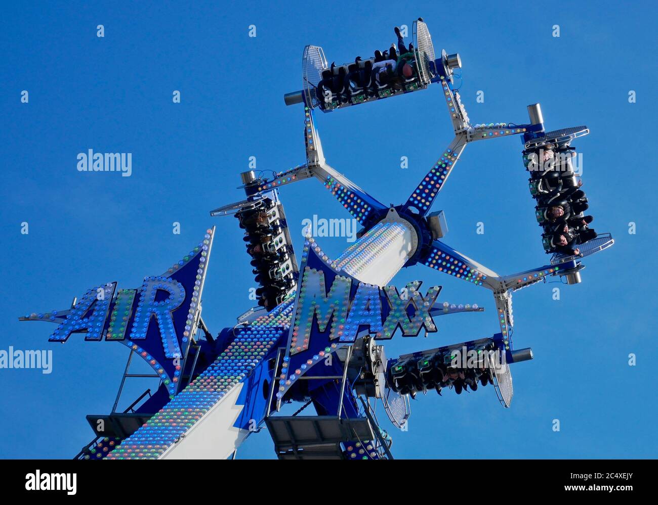 Amusement park ride, funfair ride, thrills and chills, adrenaline rush ...